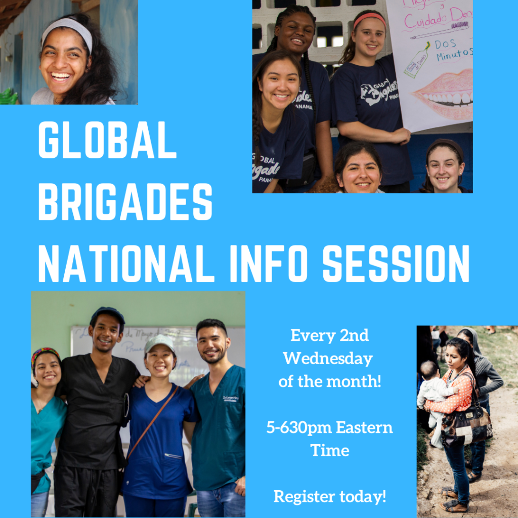 National Information Sessions - Global Brigades